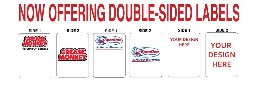 Oil Change Reminder Labels and Printers